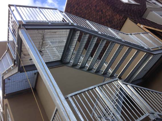Our Custom Steel Fire Exits.