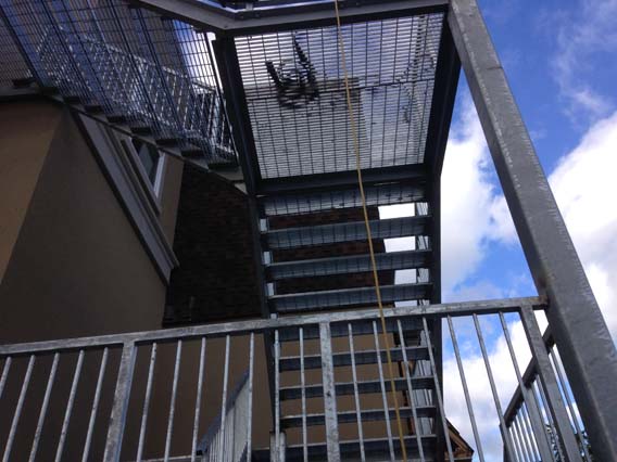 Our Custom Steel Fire Exits.